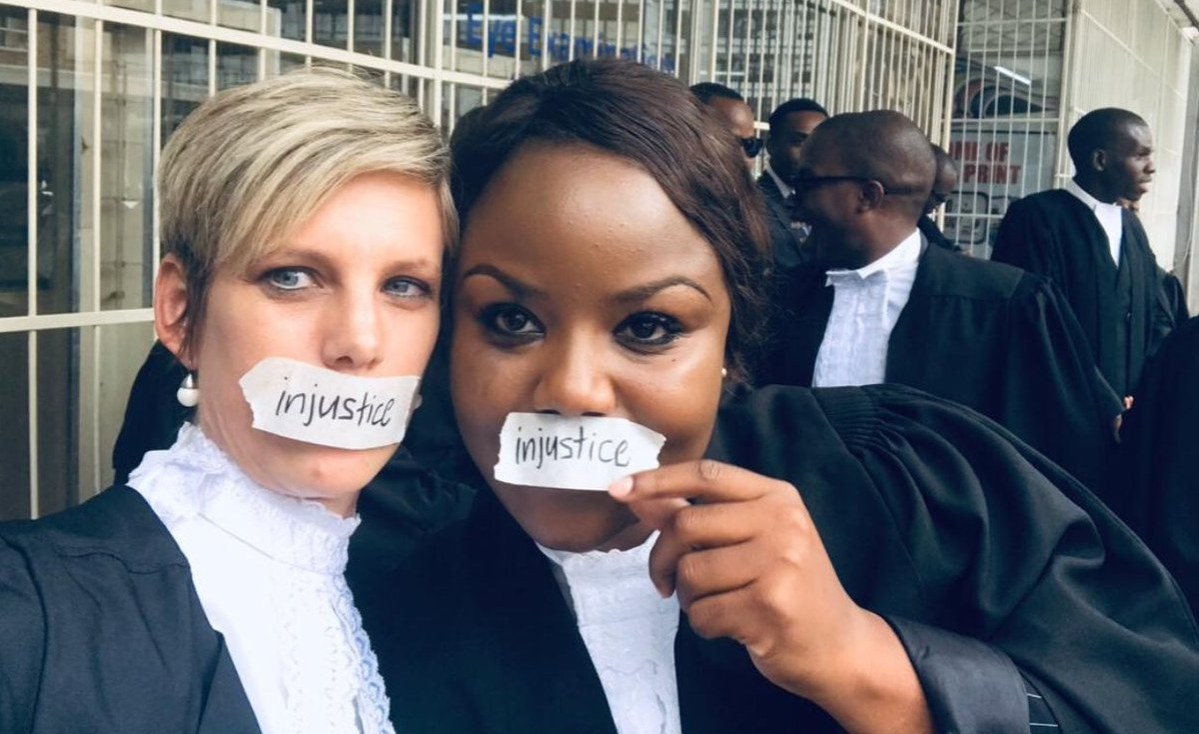 Zimbabwe Lawyers March Against Threat To Rule Of Law By Military