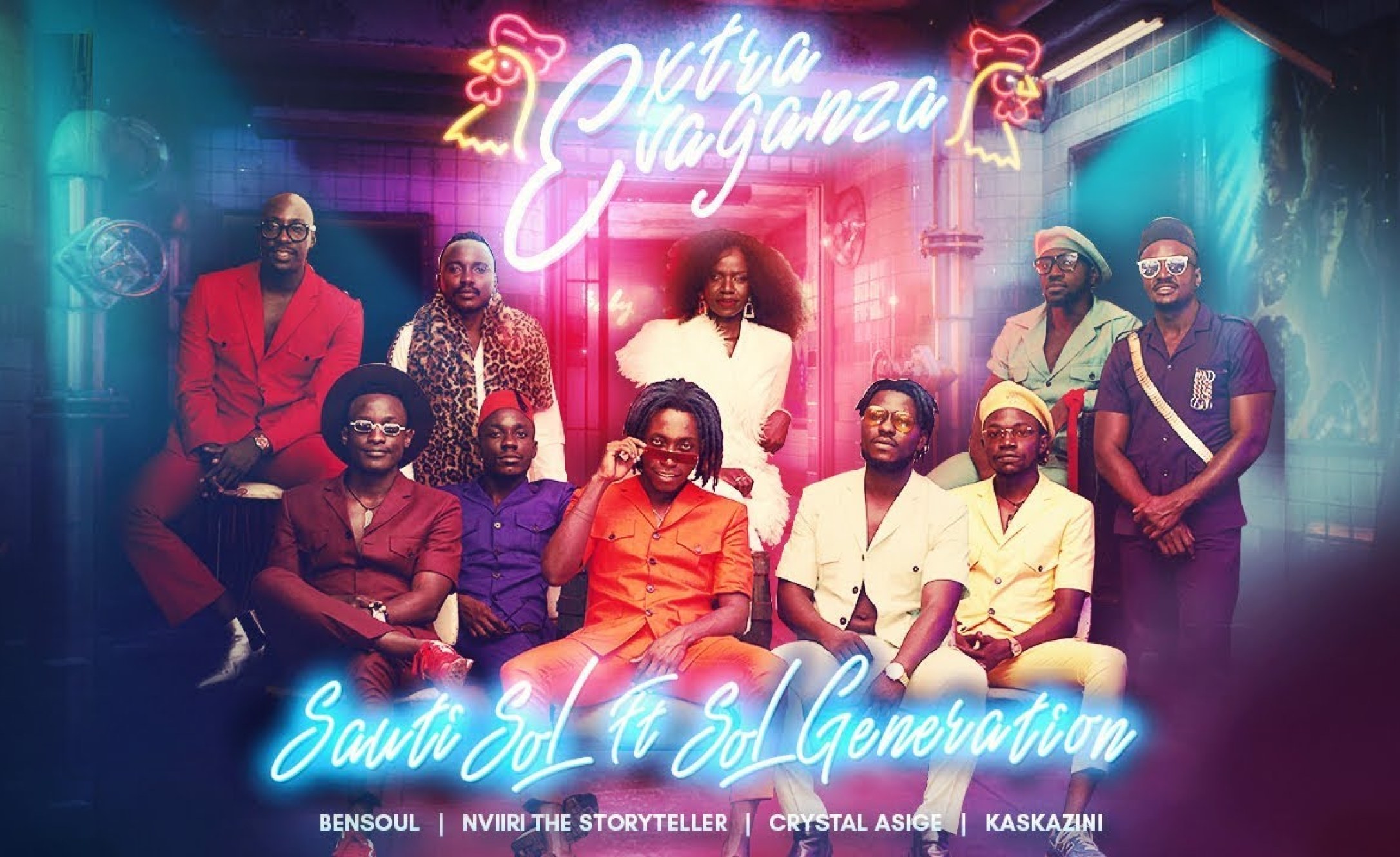 Kenya: Sauti Sol Launch Their Music Label in 'Extravaganza' Style ...