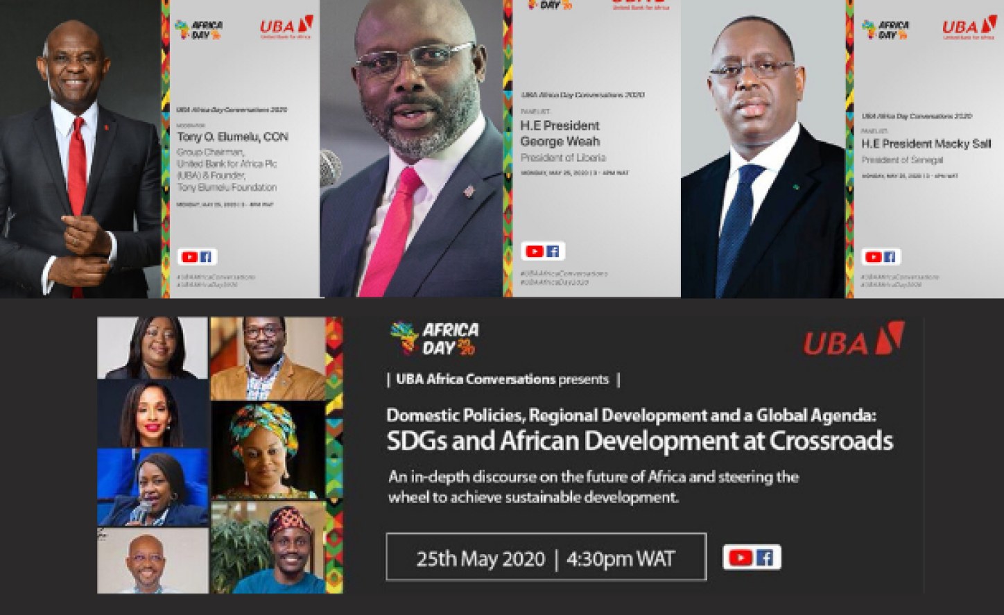UBA Africa Day Conversations 2020: Growth, Jobs and Sustainable ...